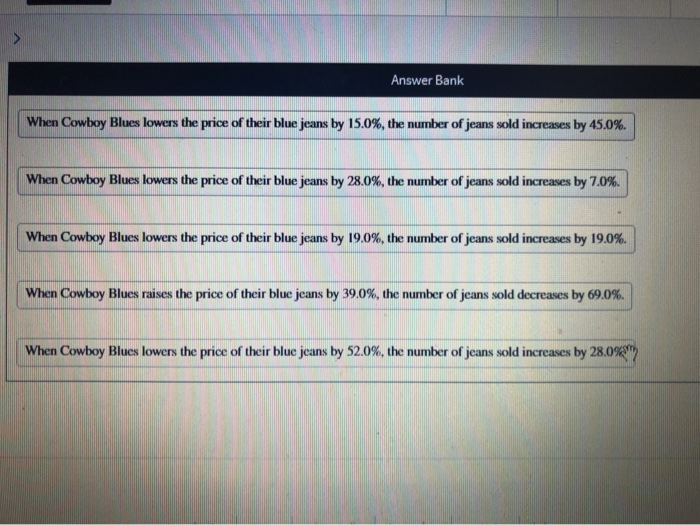 Solved Identify which statements describe elastic, | Chegg.com
