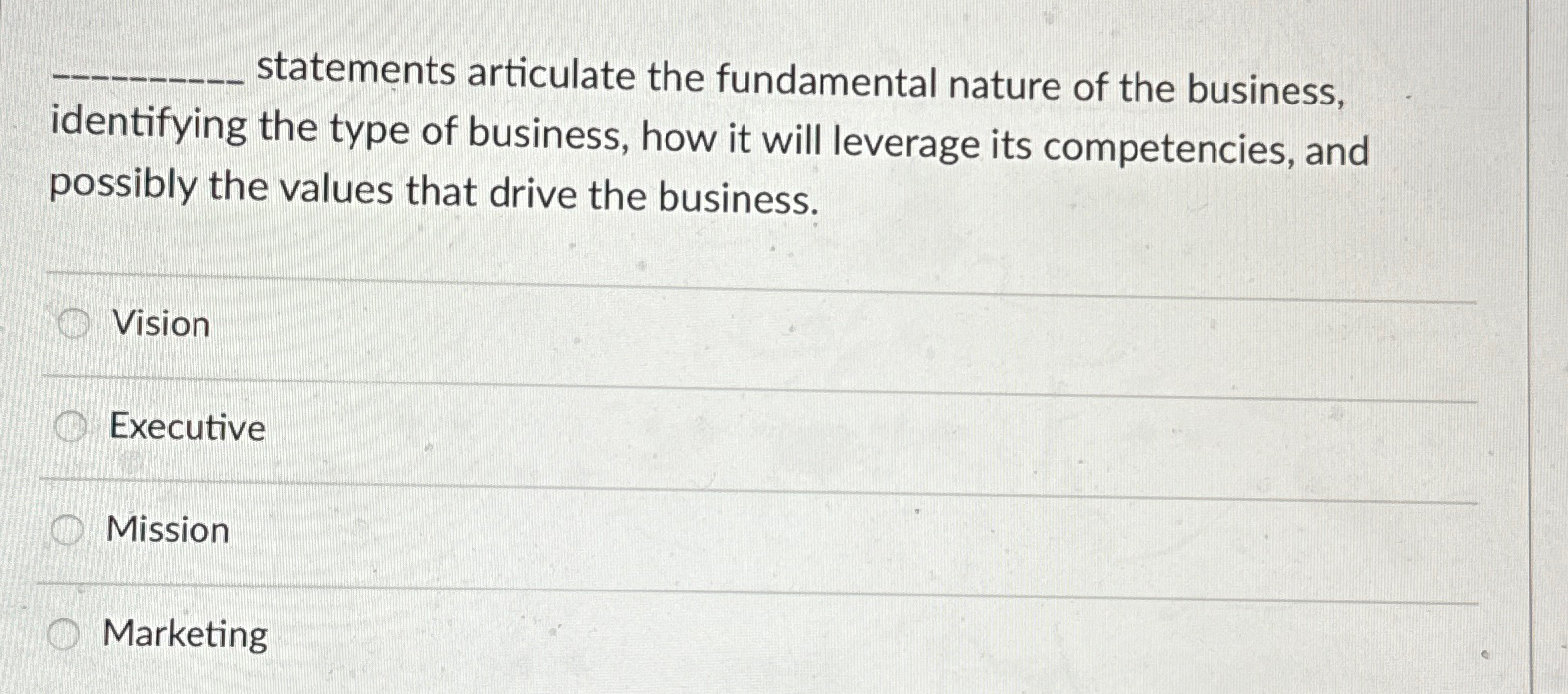 Solved statements articulate the fundamental nature of the | Chegg.com