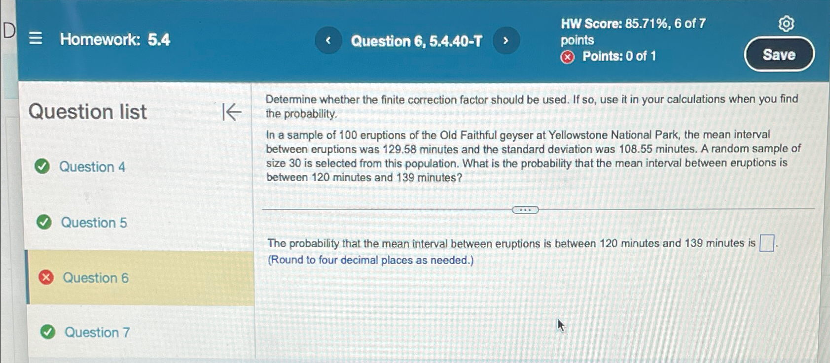 Solved Determine Whether The Finite Correction Factor Should