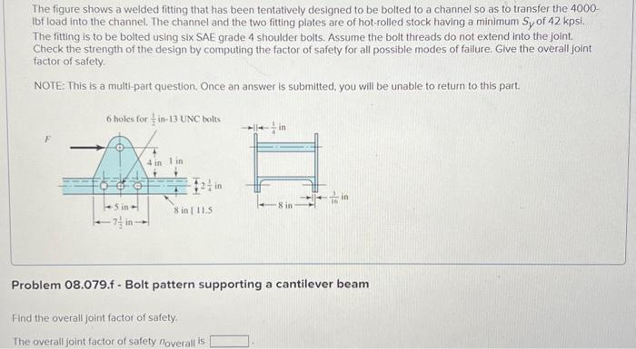 The figure shows a welded fitting that has been | Chegg.com
