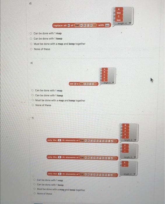 Solved We want to take the command blocks delete, replace, | Chegg.com
