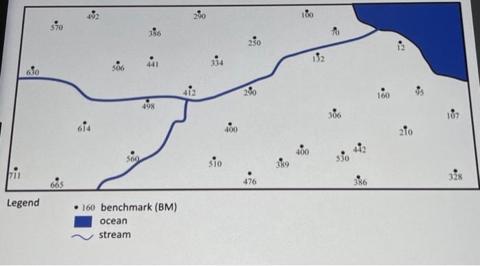 Solved Construct a topographic map. Here you will be drawing | Chegg.com