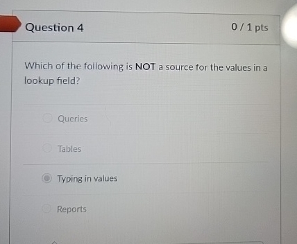 Solved Question 401 ﻿ptsWhich of the following is NOT a | Chegg.com