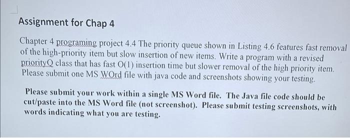 Solved Assignment for Chap 4 Chapter 4 programing project | Chegg.com