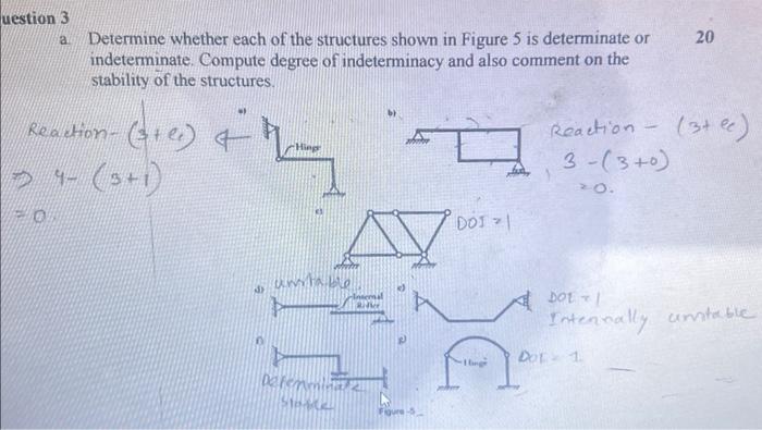 Solved Question 3 a. Determine whether each of the | Chegg.com