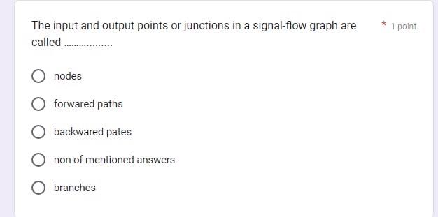 Solved The ratio of the Laplace transform of the output to | Chegg.com