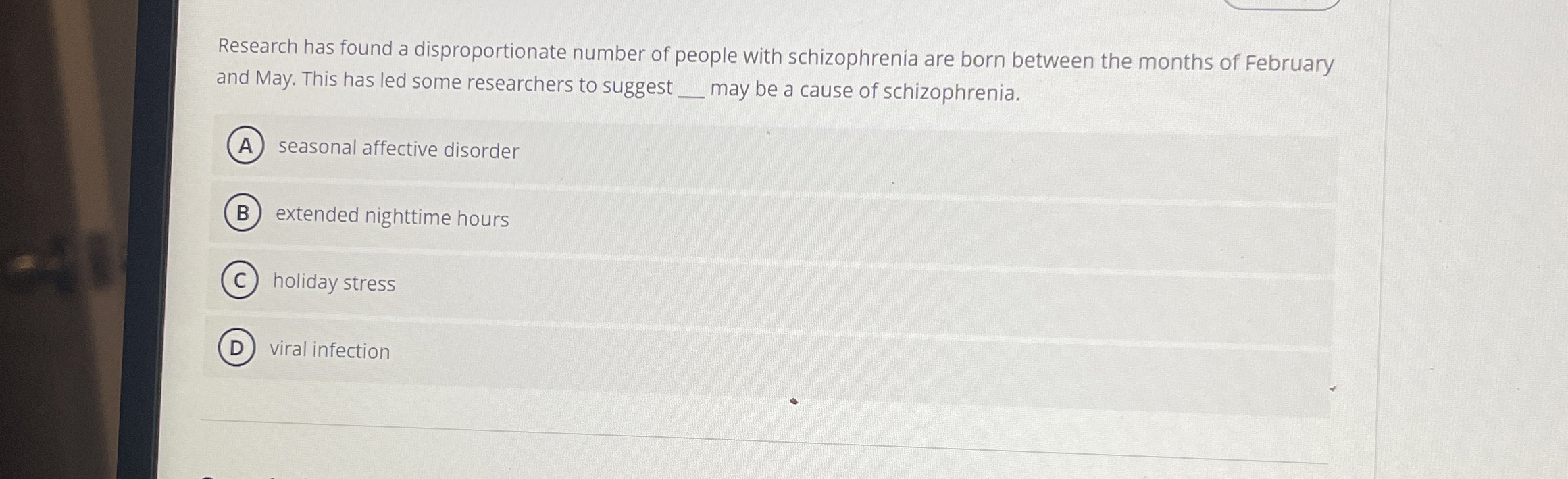 Solved Research has found a disproportionate number of | Chegg.com