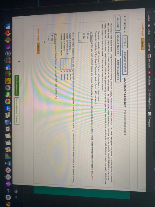 Solved Apps Gmall Canvas My ASU - YouTube Mind Tap Econ | Chegg.com