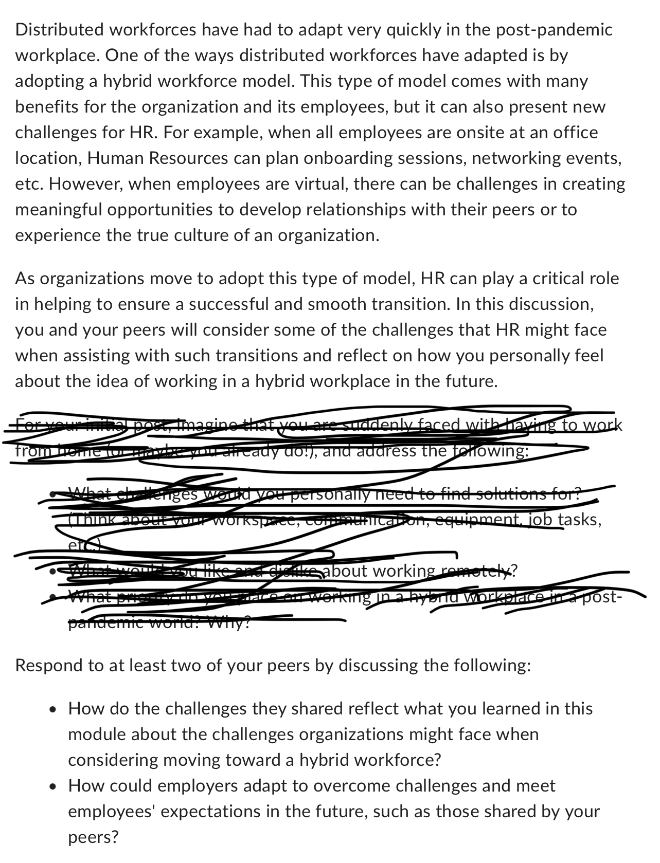 Solved Hello, this is a Human Resource Functions question | Chegg.com