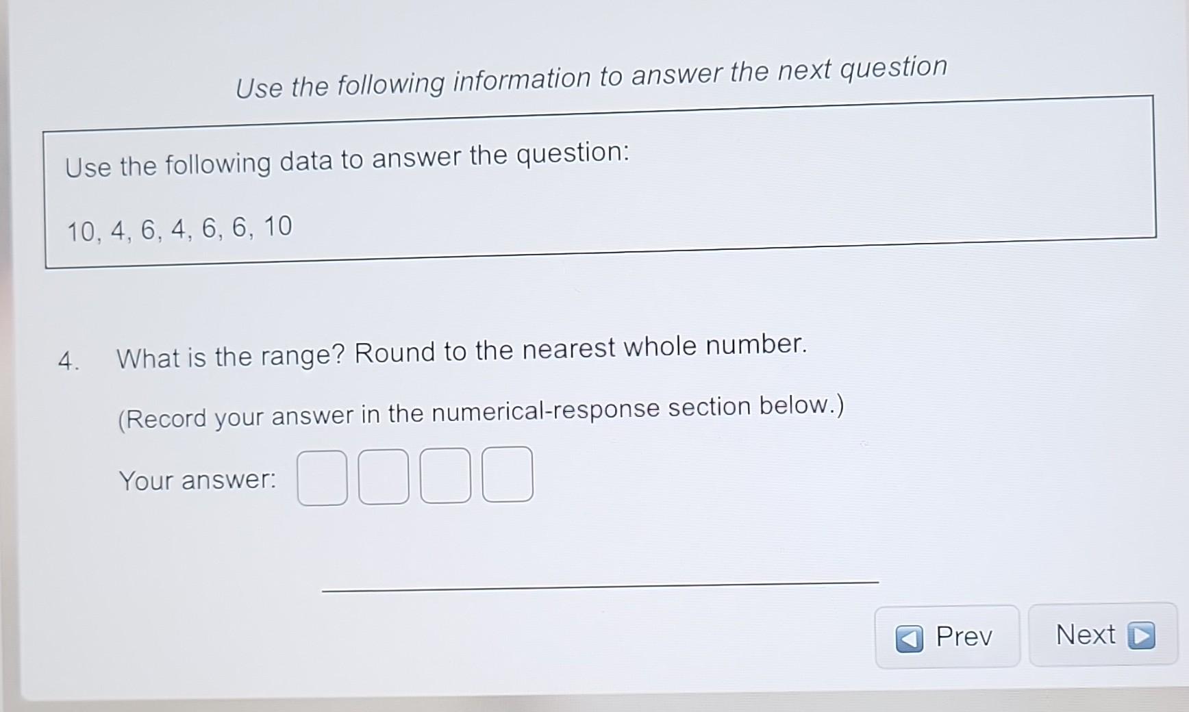 Solved Use the following information to answer the next | Chegg.com