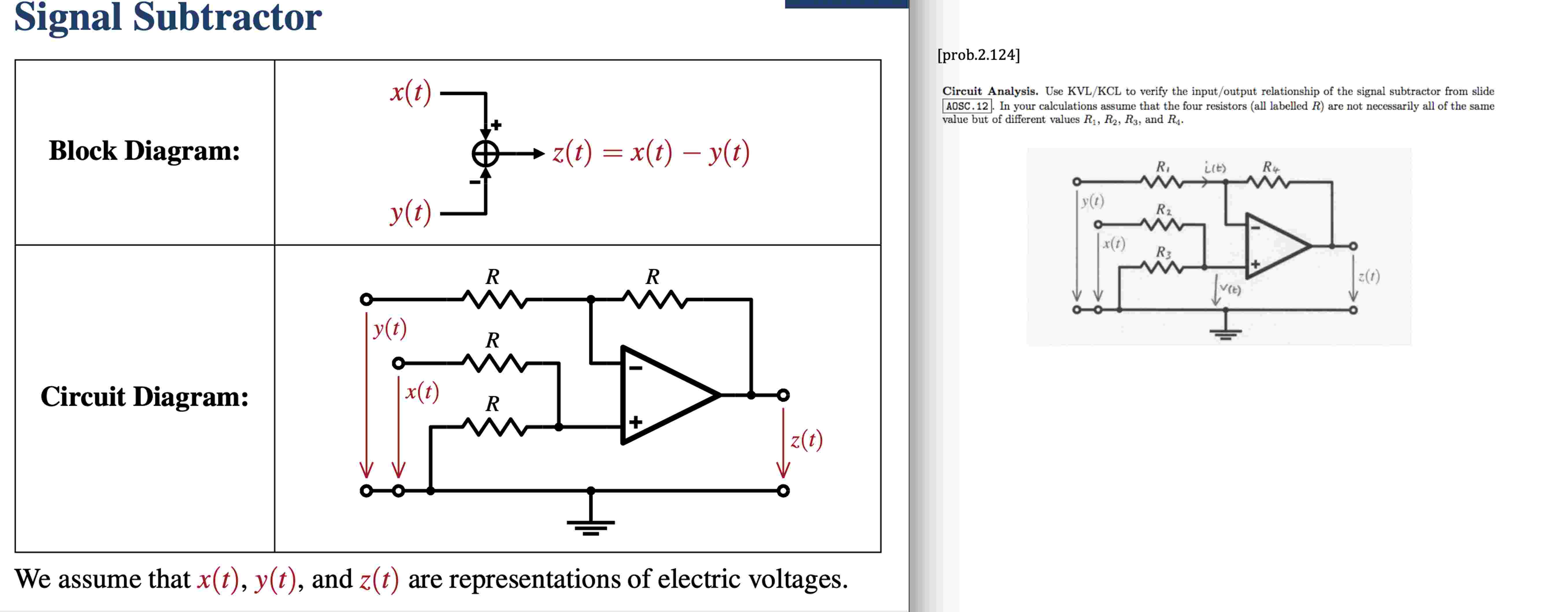 Solved Circuit Analysis. Use KVL/KCL to verify the | Chegg.com