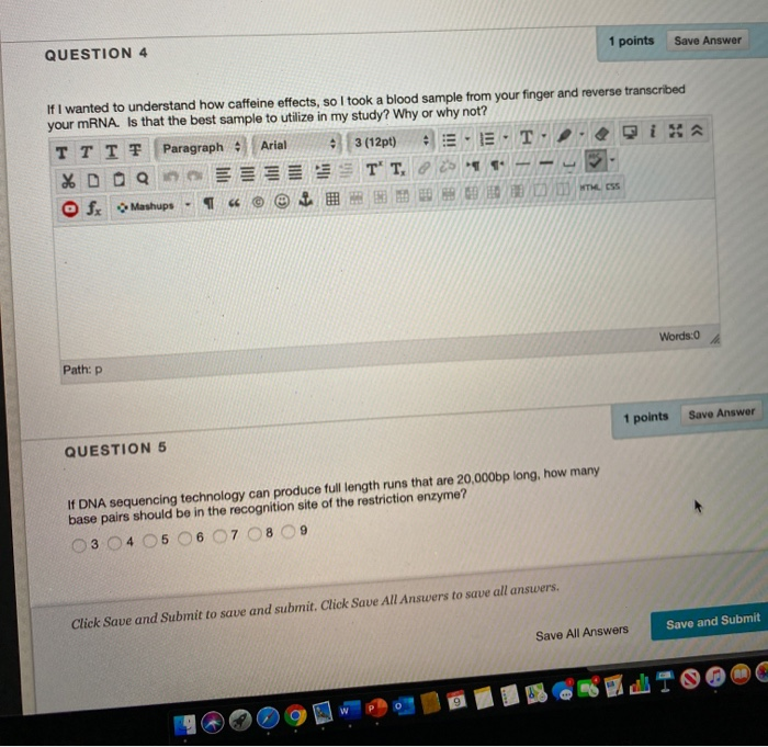 Solved 1 Points Save Answer Question 4 If I Wanted To 3923