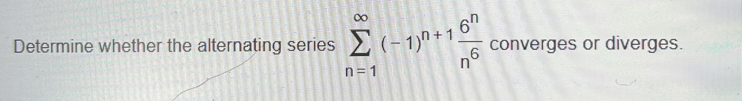 Solved Determine whether the alternating series | Chegg.com