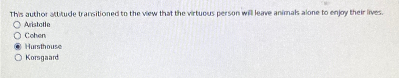 Solved This author attitude transitioned to the view that | Chegg.com