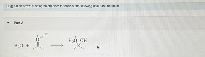 Solved Suggest an arrow-pushing mechanism for each of the | Chegg.com