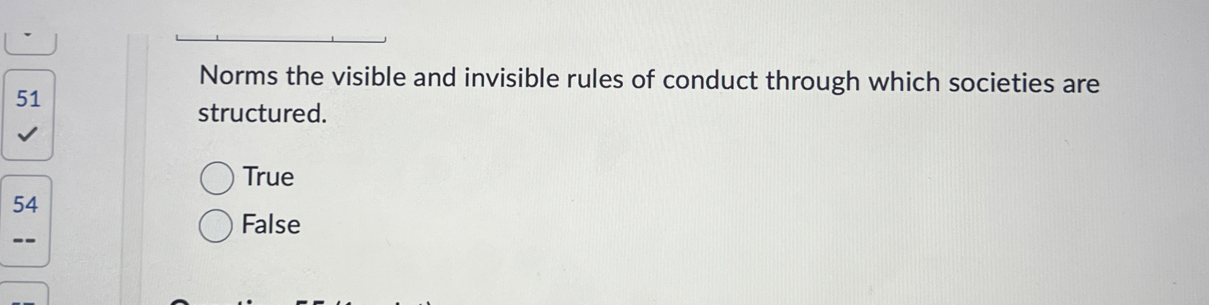 Norms the visible and invisible rules of conduct | Chegg.com