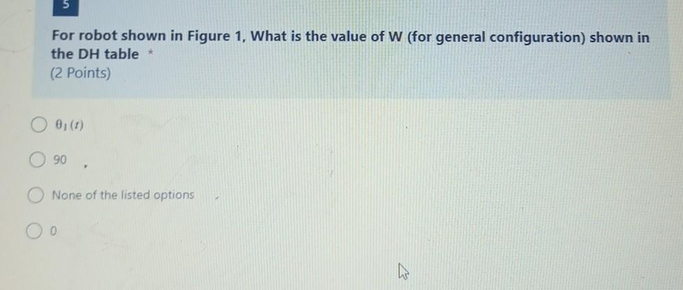 Solved Y3 DH table in general configuration X3 Prismatic | Chegg.com