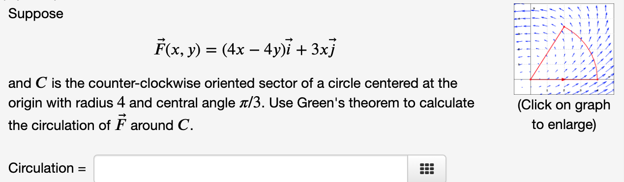 Solved Supposevec(F)(x,y)=(4x-4y)vec(i)+3xvec(j)and C ﻿is | Chegg.com