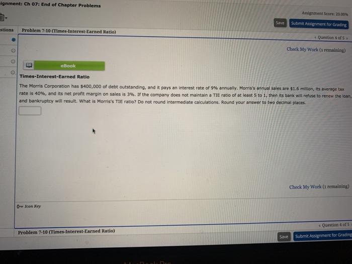 Solved Ignment: Ch 07: End of Chapter Problems Assignment | Chegg.com Solved Ignment: Ch 07: End of Chapter Problems Assignment | Chegg.com