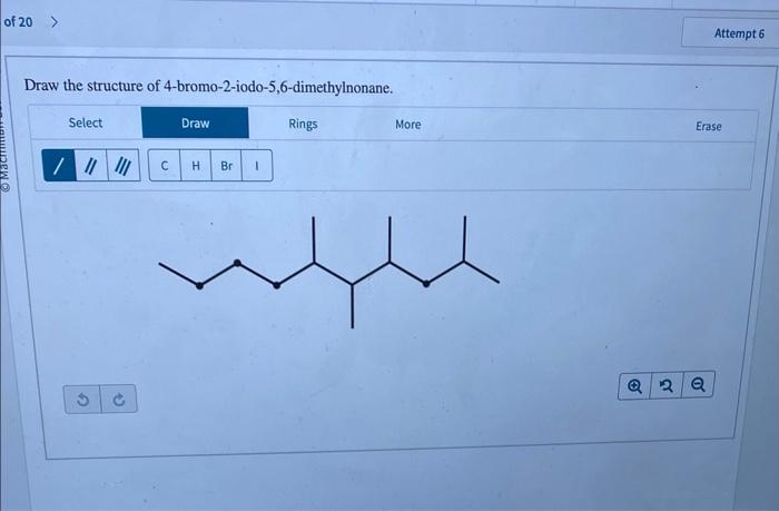 Solved Draw the structure of | Chegg.com