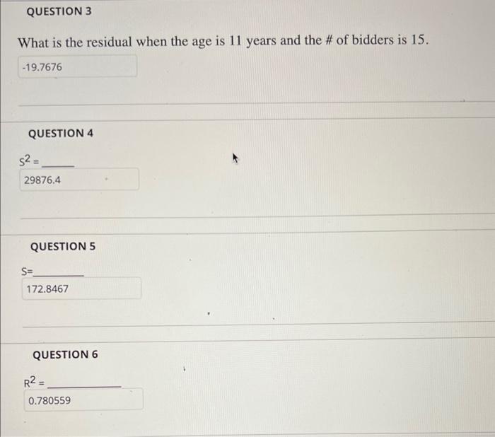 Solved Write down the regression model and Write down the | Chegg.com