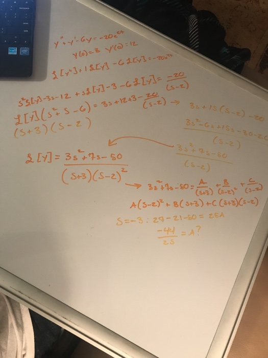Solved find diff eq with the initial condition using | Chegg.com