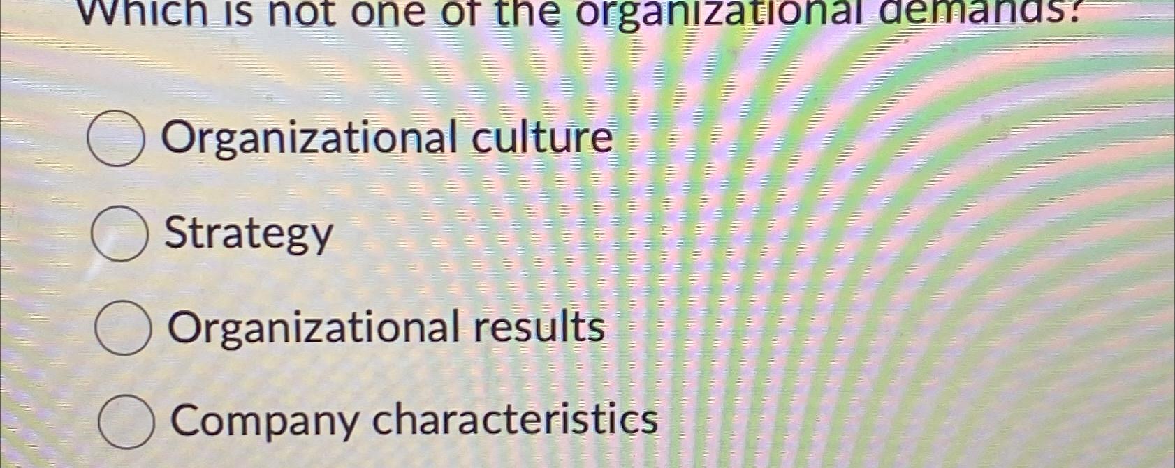 Solved Organizational cultureStrategyOrganizational | Chegg.com Solved Organizational cultureStrategyOrganizational | Chegg.com