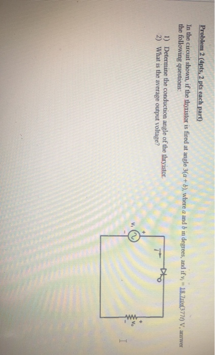 Solved Problem 2 (4pts, 2 pts each part) In the circuit | Chegg.com Solved Problem 2 (4pts, 2 pts each part) In the circuit | Chegg.com