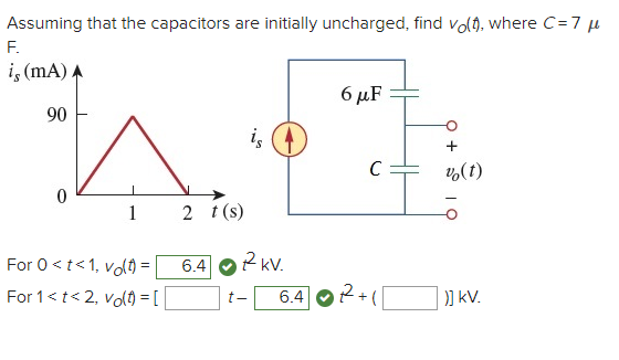 Solved Assuming that the capacitors are initially uncharged, | Chegg.com