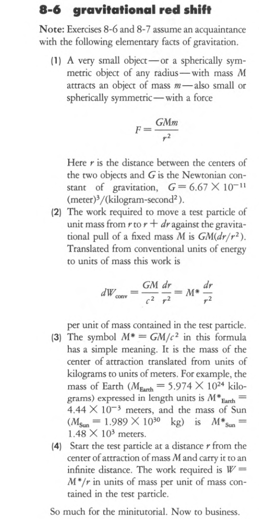 Solved 8-6 ﻿gravitational red shiftNote: Exercises 8-6 ﻿and | Chegg.com