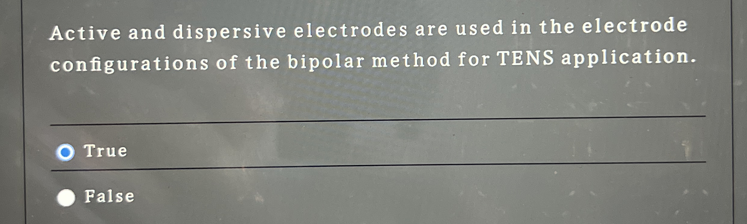 Solved Active and dispersive electrodes are used in the | Chegg.com