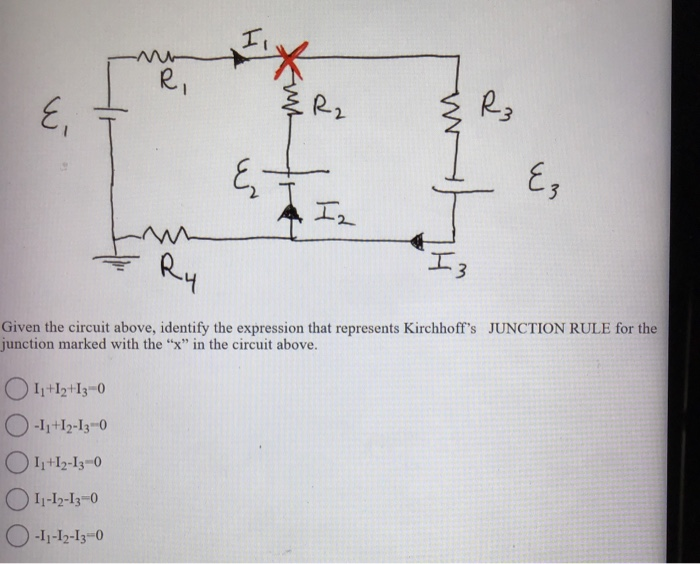 Solved R, E ER2 R3 ६ Ez Iz Ry Iz Given the circuit above, | Chegg.com