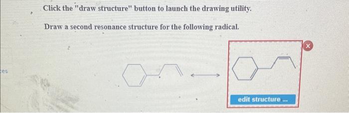 Solved Click the "draw structure" button to launch the | Chegg.com
