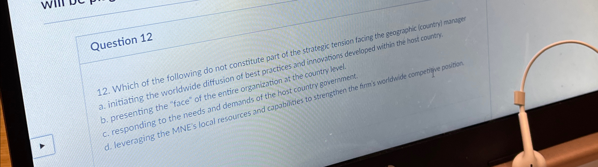 Solved Which of the following do not constitute part of the | Chegg.com