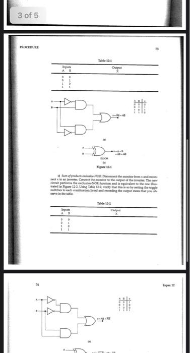 Solved a) Figure 12-1(a) shows the sum-of-products circuit | Chegg.com