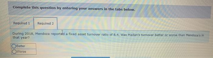 Solved computing and interpreting the fixed asset turnover | Chegg.com