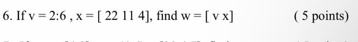 Solved ( 5 points) | Chegg.com