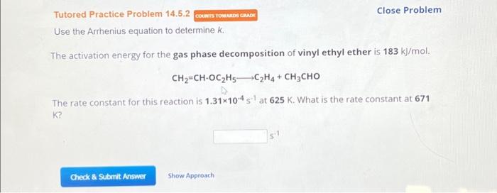 Solved Tutored Practice Problem 14 5 2 Counts Towards Grade