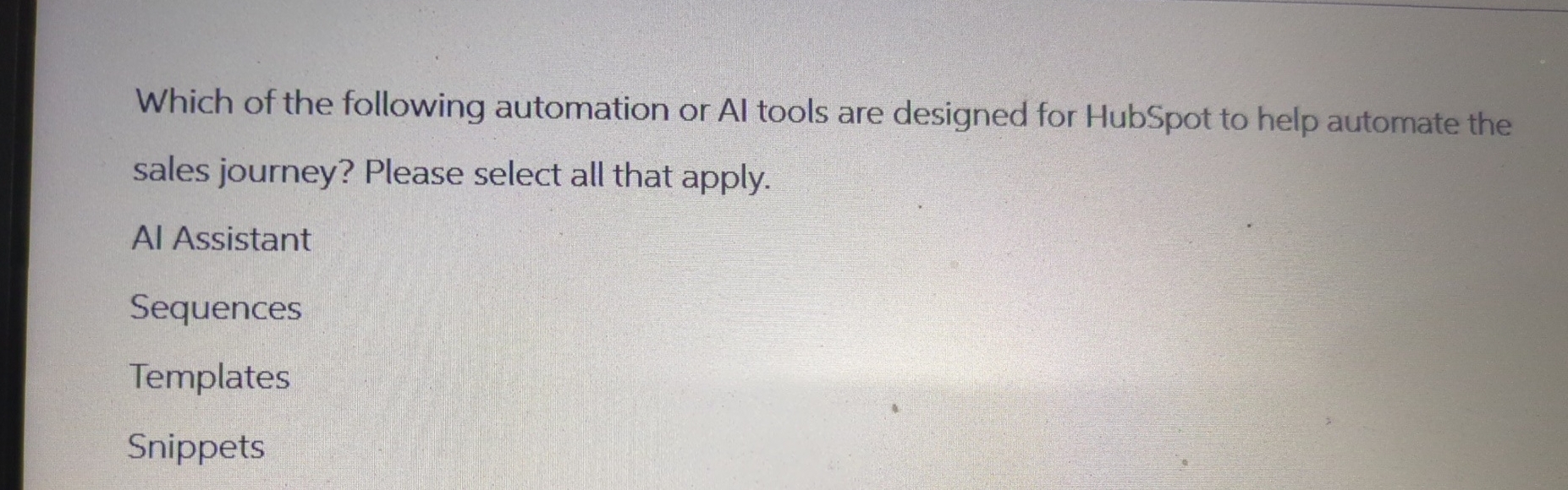 Solved Which of the following automation or Al tools are | Chegg.com