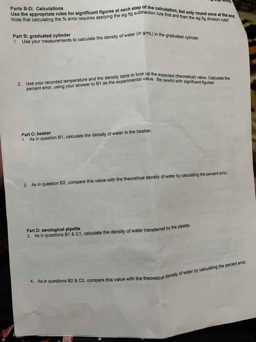 MEASUREMENT OF MASS AND VOLUME Objectives: 1 To learn | Chegg.com