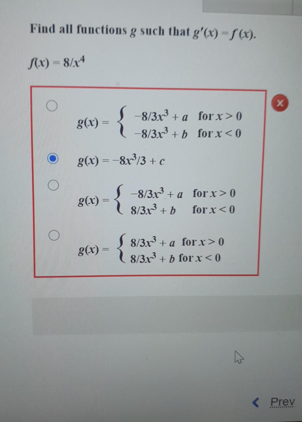 Solved Find All Functions G Such That G X F X F X
