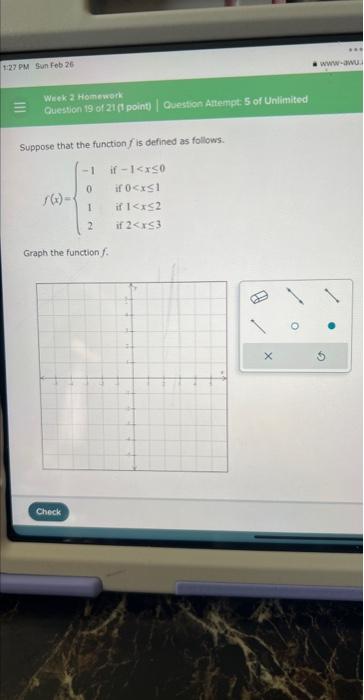 Solved Suppose that the function f is defined as follows. | Chegg.com