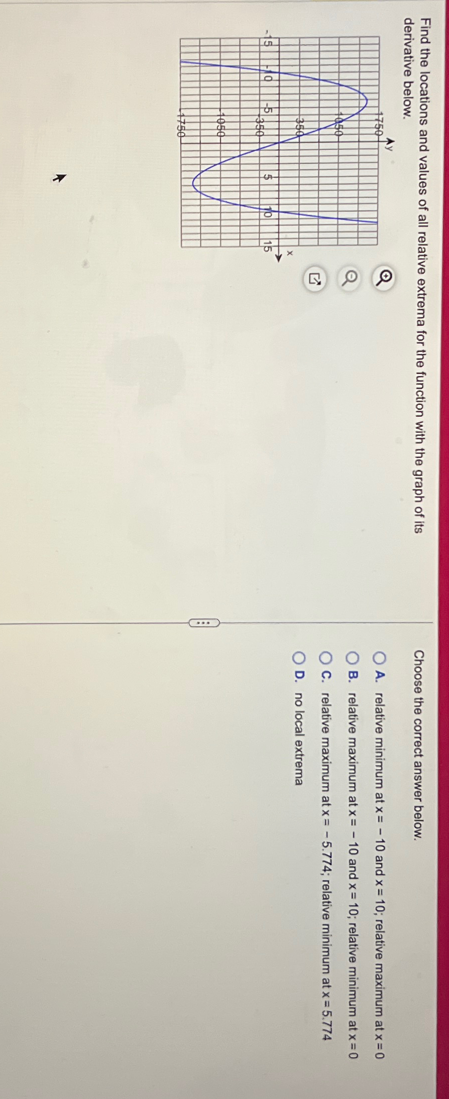 Solved Find the locations and values of all relative extrema | Chegg.com