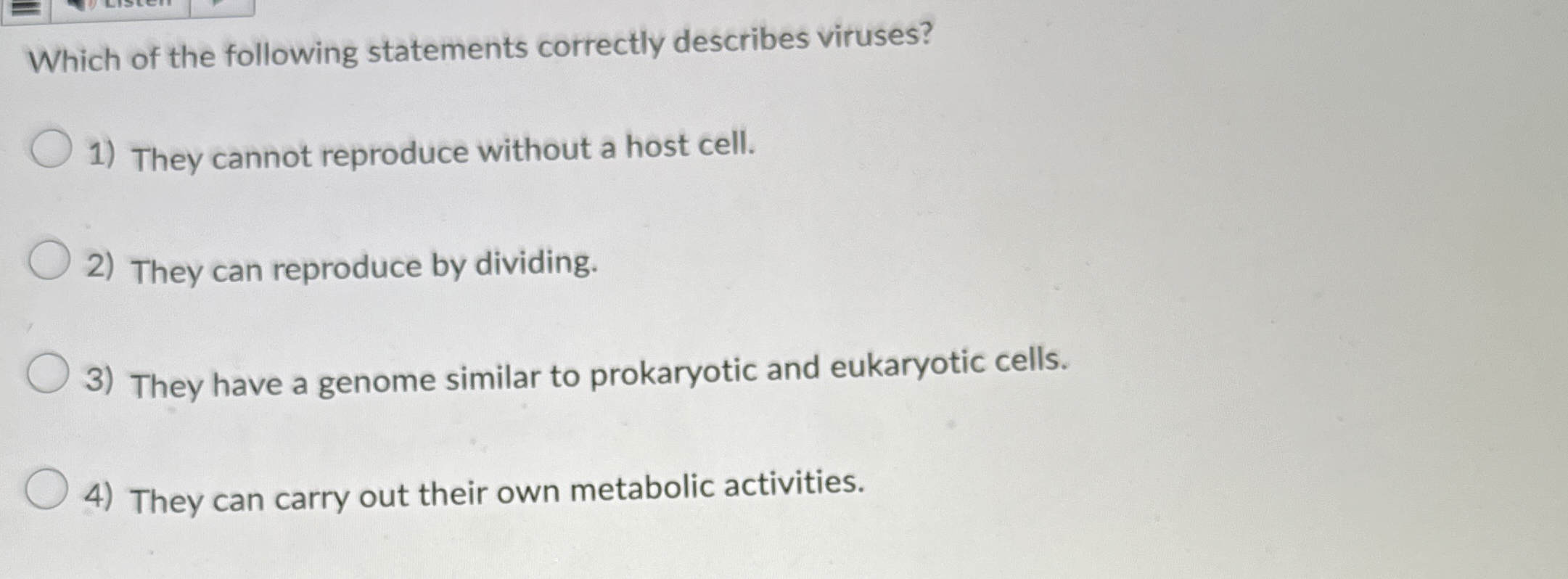 Solved Which of the following statements correctly describes | Chegg.com