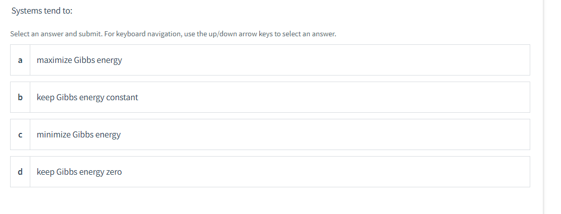 Solved Systems tend to:Select an answer and submit. For | Chegg.com
