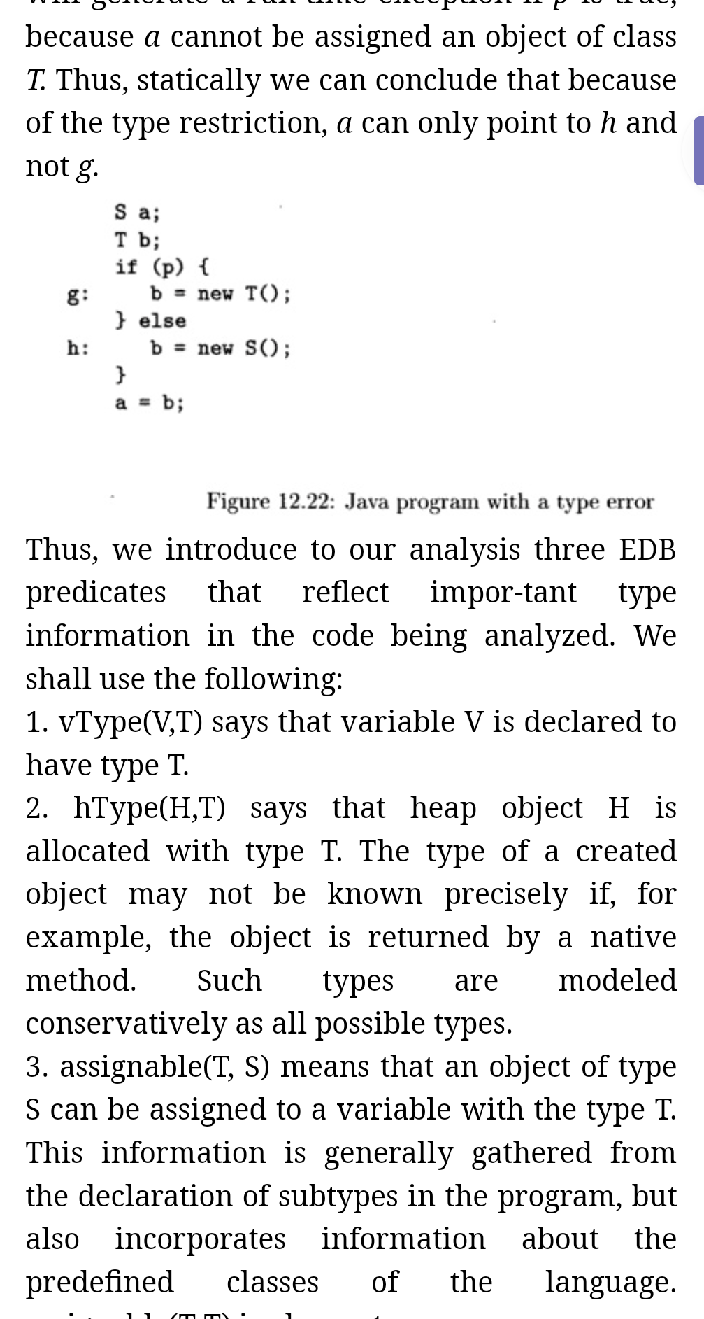 Solved The above analysis is flow sensitive because we | Chegg.com