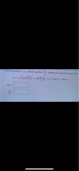 Solved Find the product 2922 and the quotient Depress your | Chegg.com