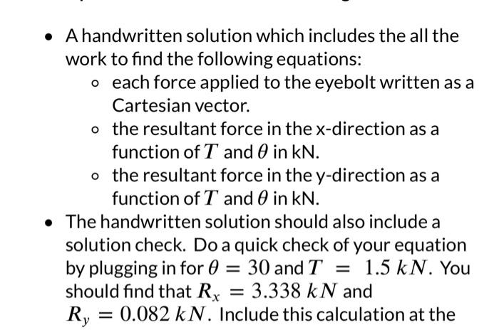 Solved - A handwritten solution which includes the all the | Chegg.com