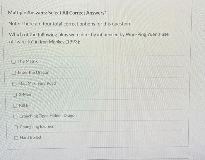 Solved Multiple Answers Select All Correct Answers Note