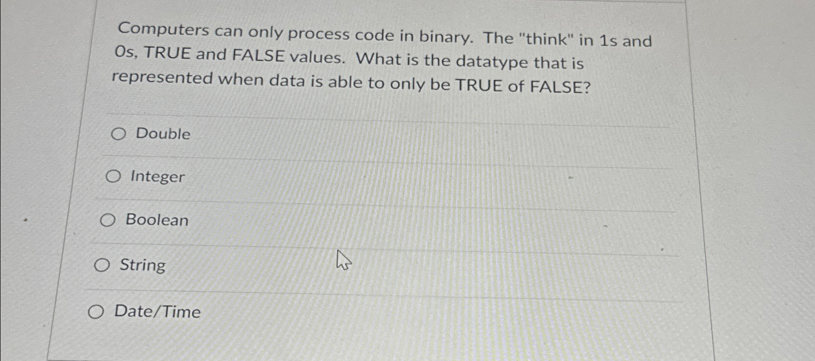 Solved Computers can only process code in binary. The | Chegg.com